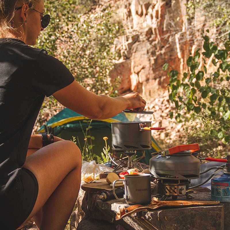 FireMaple Heat-Exchanger Aluminium Cooking Set – www.naturehikeoman.com