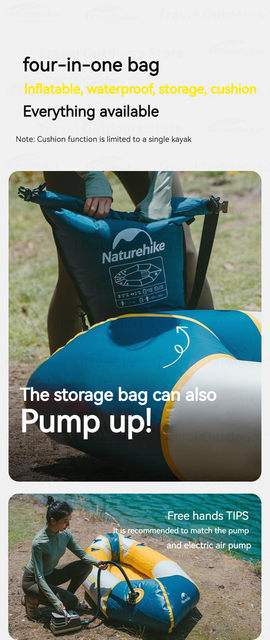 Naturehike Inflatable Backpack Kayak Double Rowing Boat – www ...