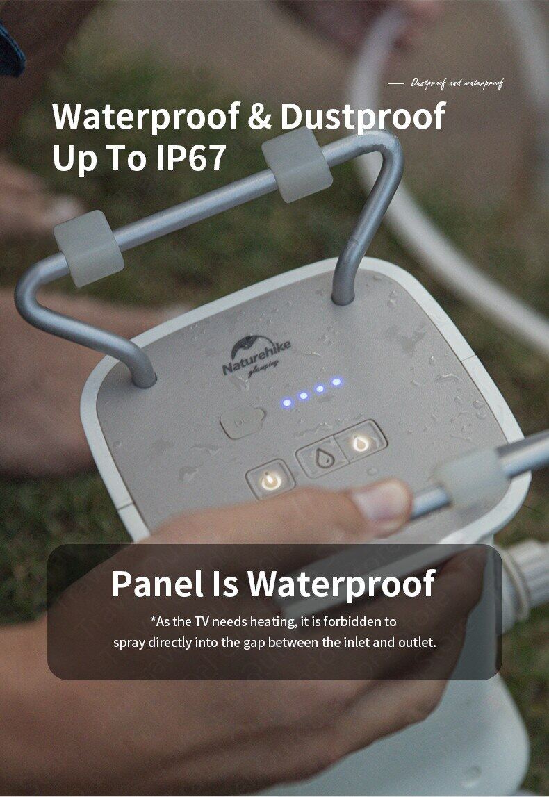 NatureHike 2 in 1 Vehicle Mounted Shower – www.naturehikeoman.com