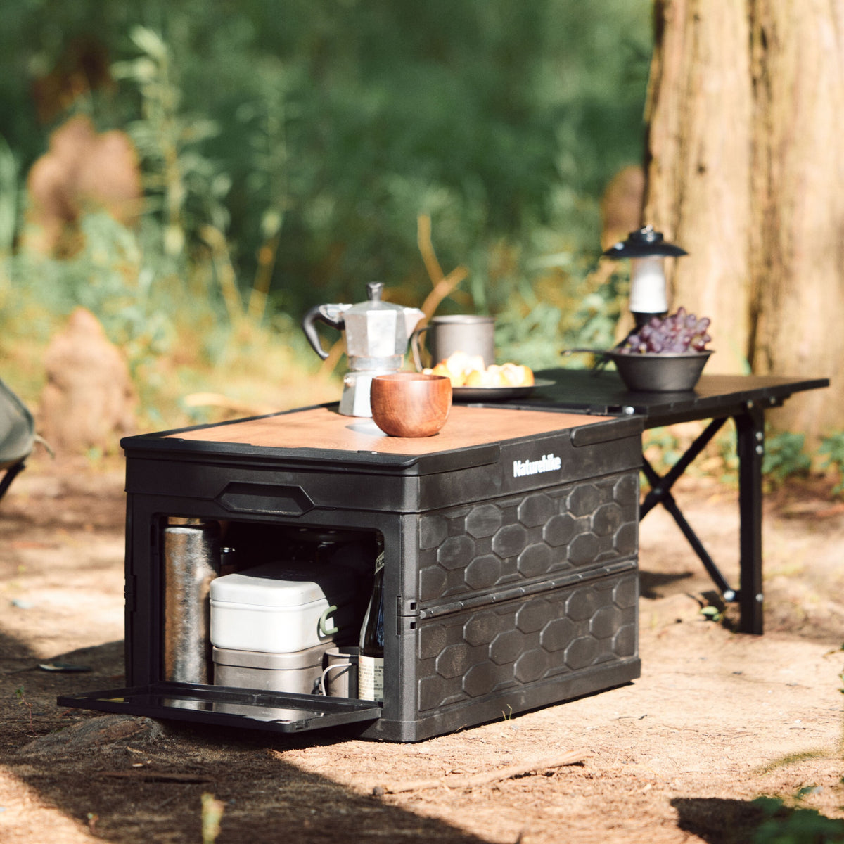 NatureHike Folding Box 50L with Side Table – www.naturehikeoman.com