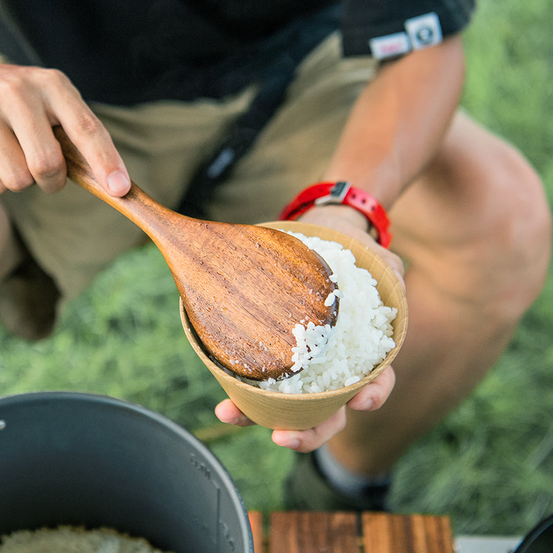 Acacia Wood Rice Paddle – www.naturehikeoman.com
