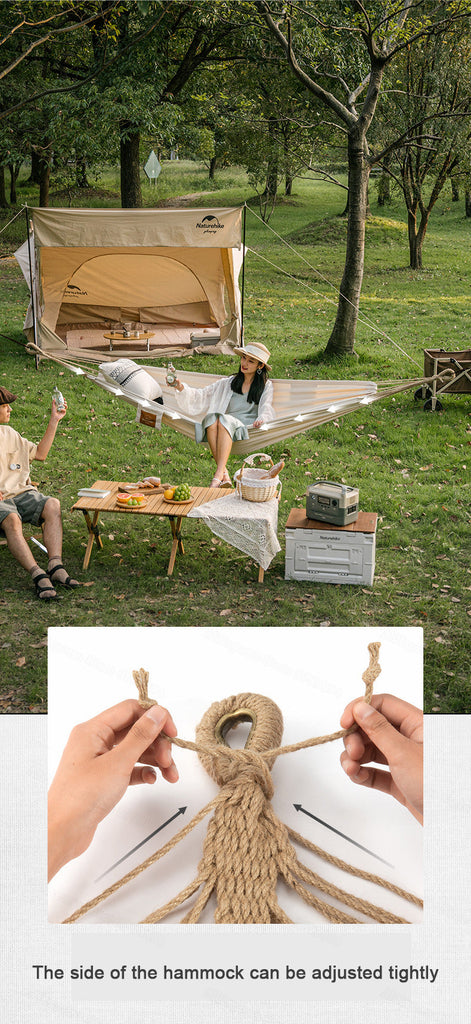 Cotton Canvas Hammock – www.naturehikeoman.com