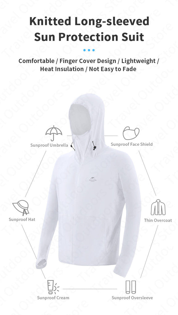 Sun Protection Long-Sleeved Suit – www.naturehikeoman.com